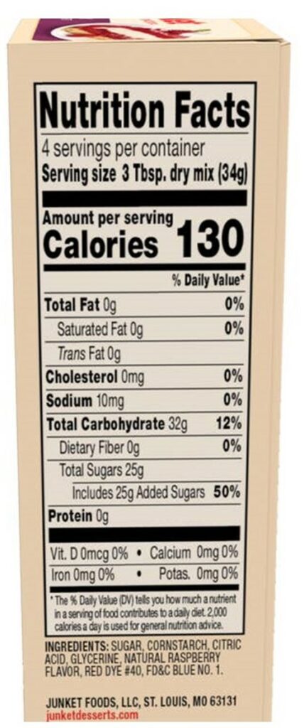 Raspberry Junket - Danish Windmill